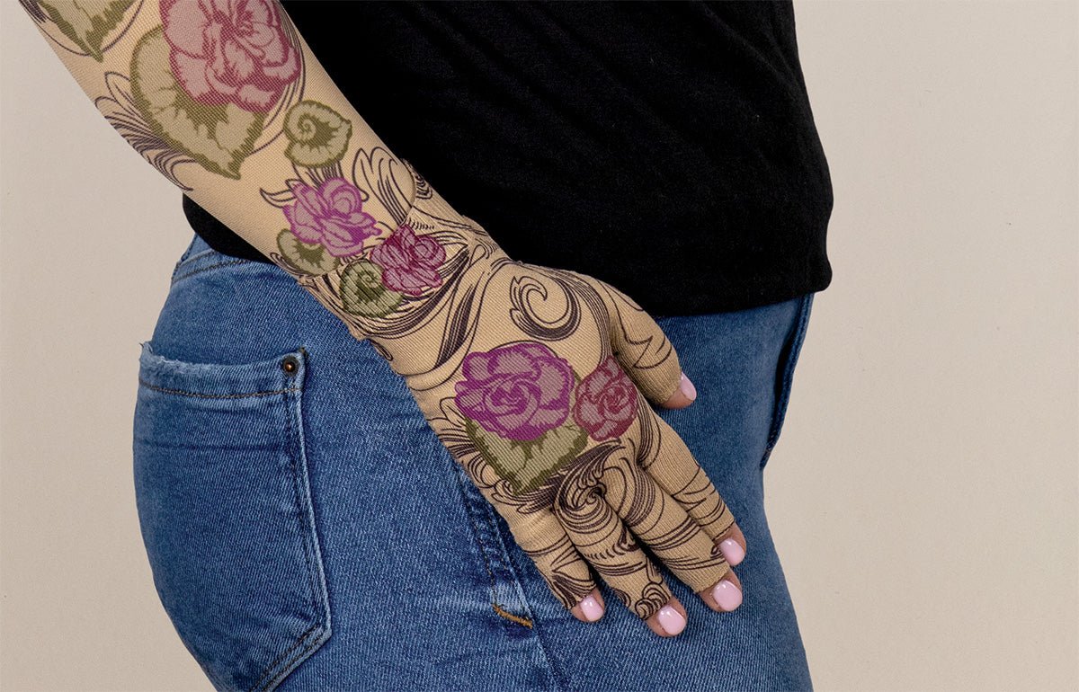 Begonia Gradient Compression Glove – LympheDIVAs